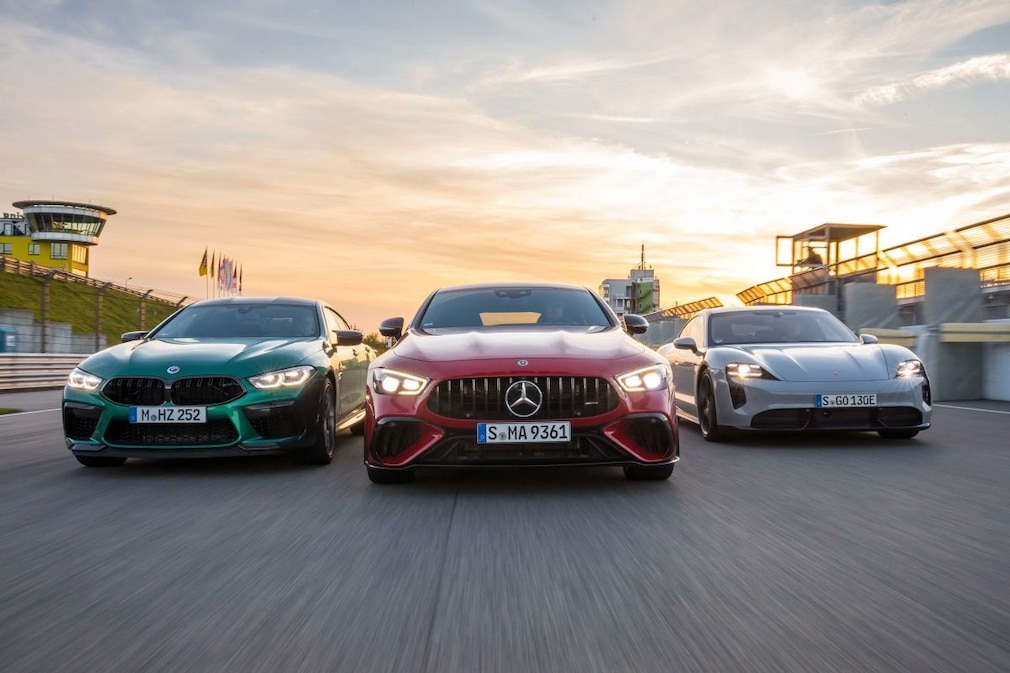 Elektrifizierte Sportwagen im Vergleich: BMW, Mercedes, Porsche - AUTO BILD