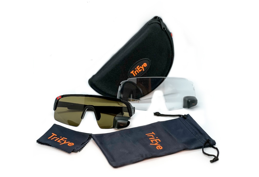TriEye View Sport HD: Fahrradbrille mit integriertem Rückspiegel - AUTO BILD