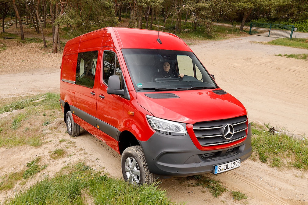 Mercedes Sprinter 4x4: Test - AUTO BILD