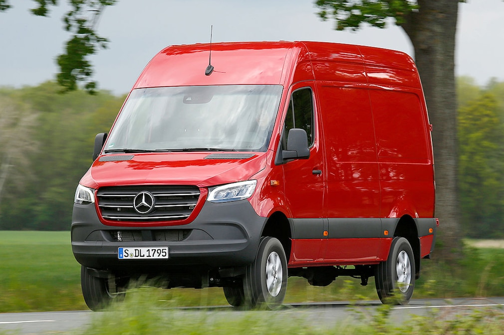 Mercedes Sprinter 4x4: Test - AUTO BILD