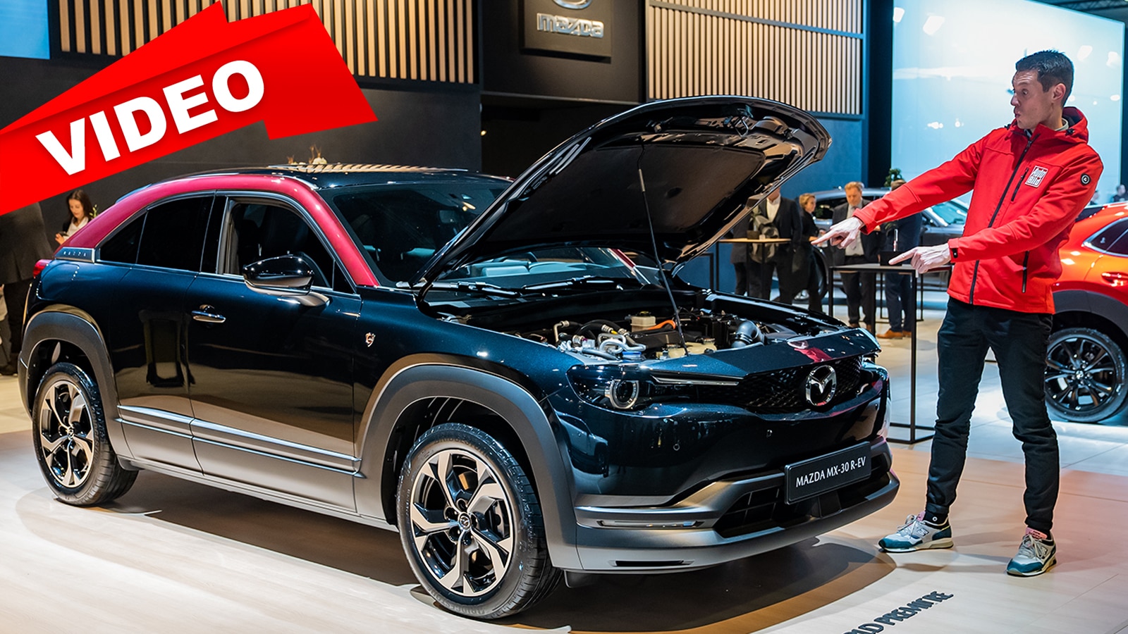 Mazda MX-30 e-Skyactive R EV (2023): Neuvorstellung - Plug-in-Hybrid - AUTO BILD