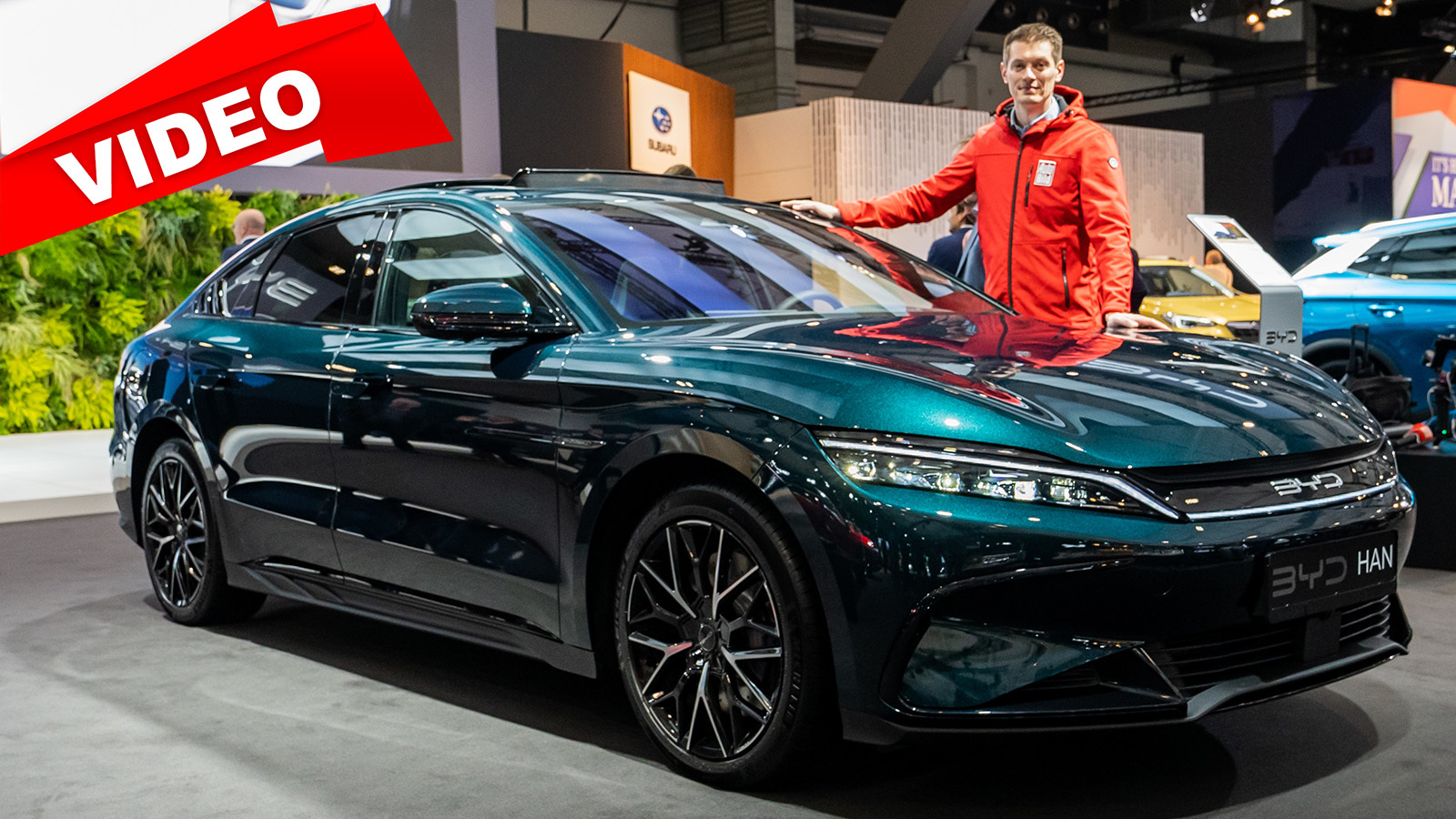 BYD Han EV (2023): Neuvorstellung - Elektro - Limousine - Leistung ...