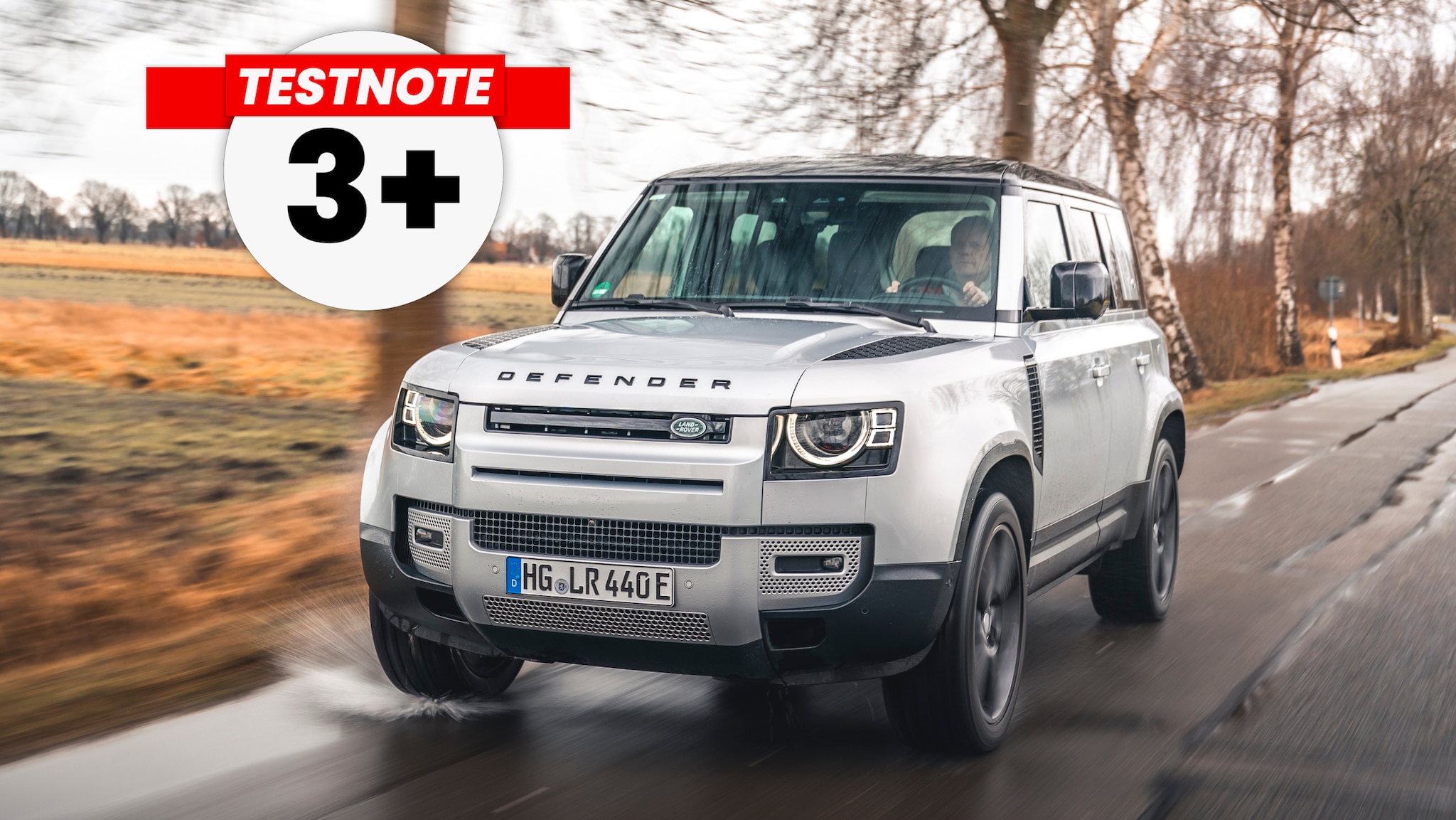Land Rover Defender P400e: Offroader mit Plug-in-Hybrid im Test - AUTO BILD
