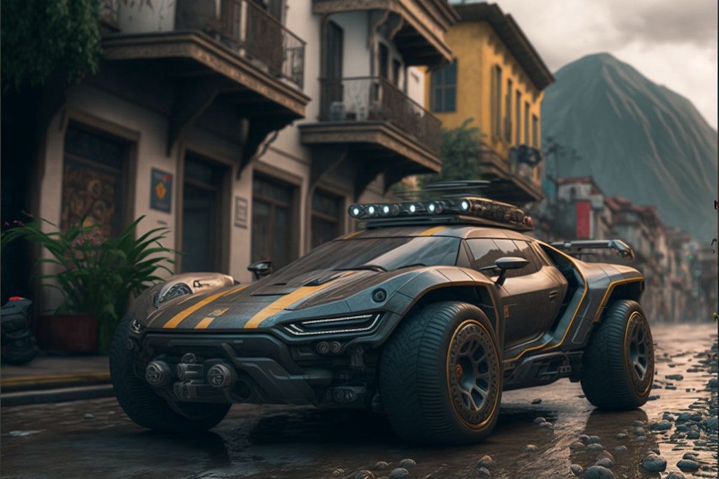 KI als Designer: wenn Länder Autos wären - AUTO BILD