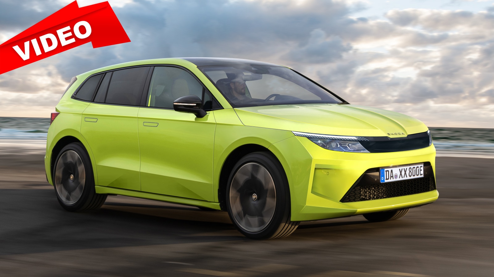 Skoda Elroq (2023): Illustration - Elektro - Kompakt-SUV - AUTO BILD
