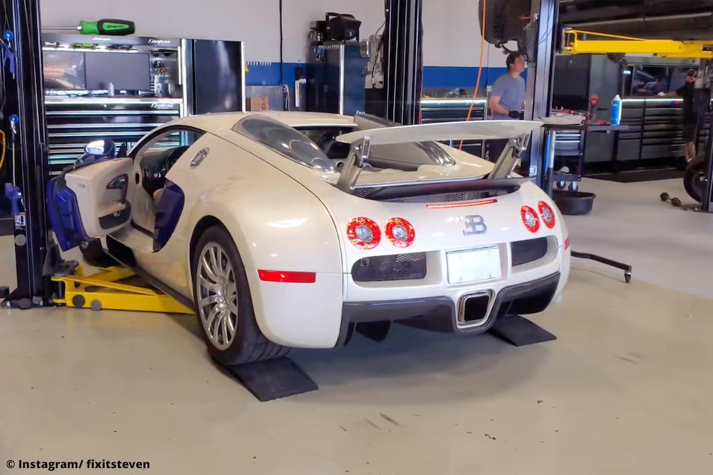 Bugatti Service: So teuer ist allein ein Service beim Veyron! - AUTO BILD