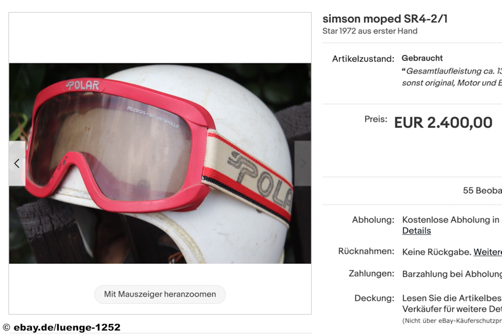 Simson Star SR 4-2/1 bei eBay - AUTO BILD