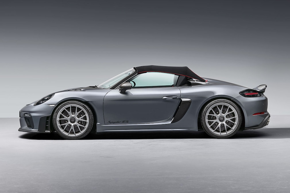 Porsche 718 Spyder RS (2023): Der letzte 718 mit Verbrenner - AUTO BILD