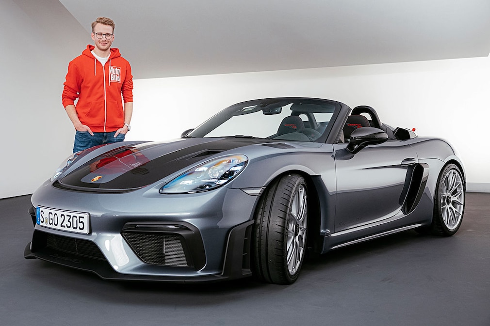 Porsche 718 Spyder RS (2023): Der letzte 718 mit Verbrenner - AUTO BILD