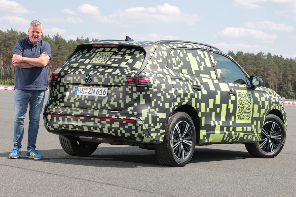 Vw Tiguan 2024 Erste Fahrt Im Prototyp Auto Bild