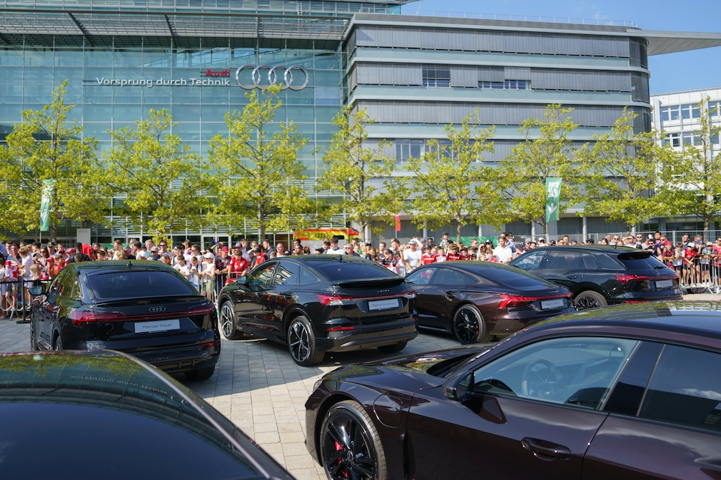 FC Bayern kriegt neue Dienstautos: Diesen Audi schnappt sich Kane ...