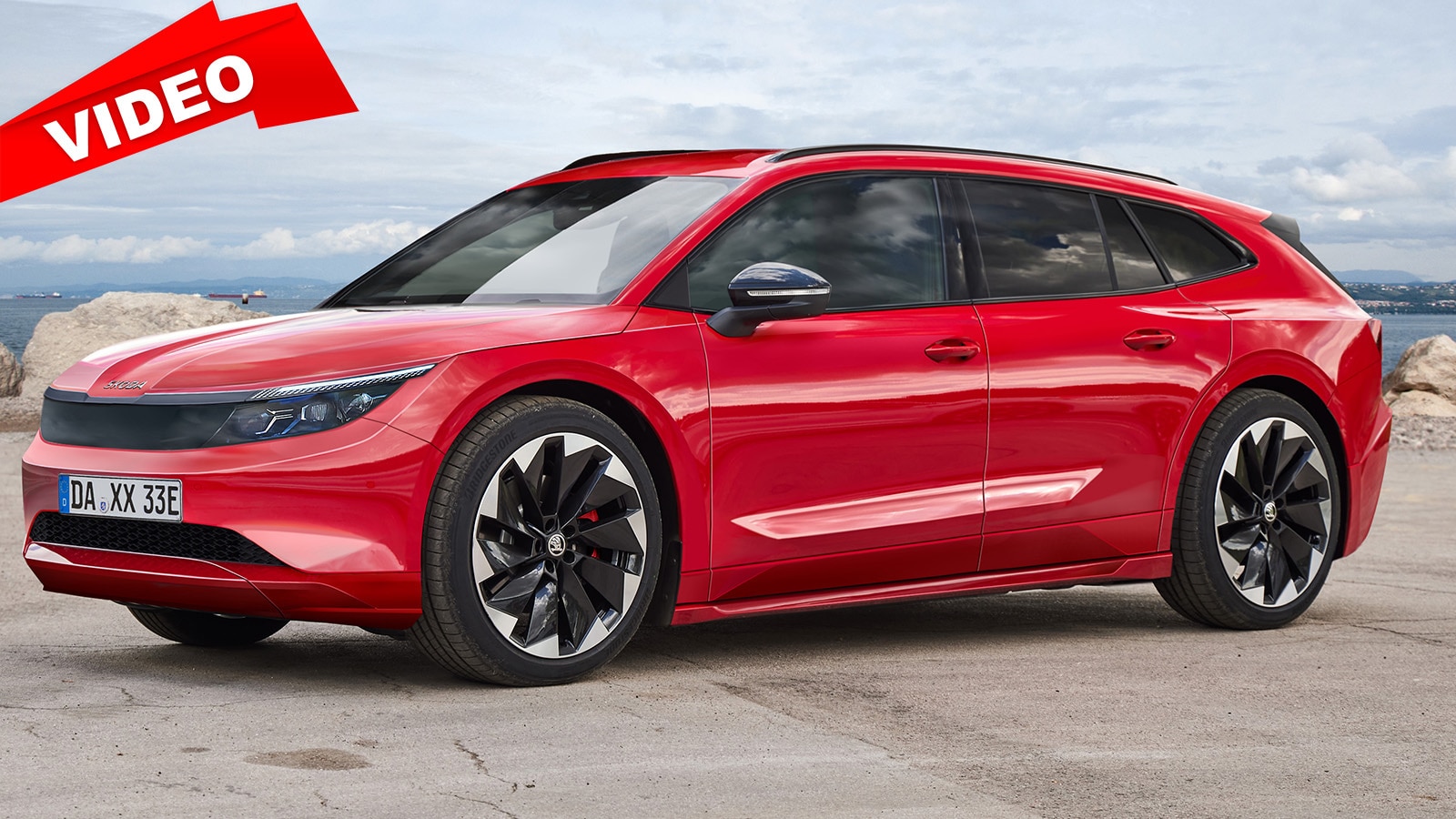 Skoda Elektro-Kombi (2026): Skizze - Vorstellung - Elektro - Reichweite ...