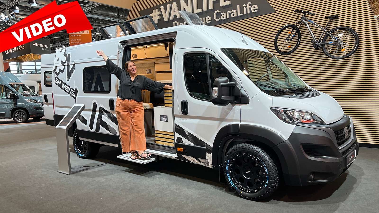 Luxus Wohnwagen Messe 2023 Bild