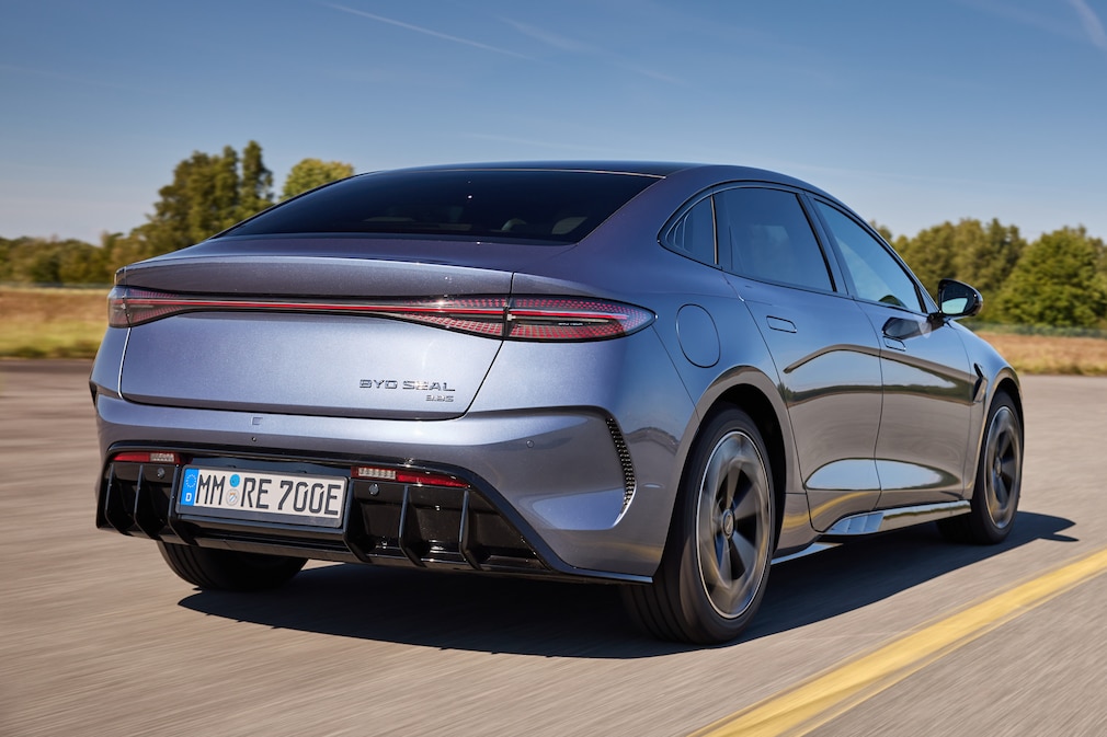 BYD Seal: elektrische China-Limousine im ersten Test - AUTO BILD