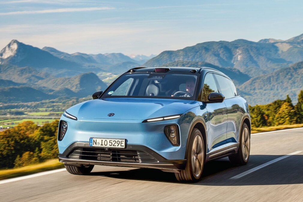 Nio EL6: erste Fahrt im großen Elektro-SUV aus China - AUTO BILD