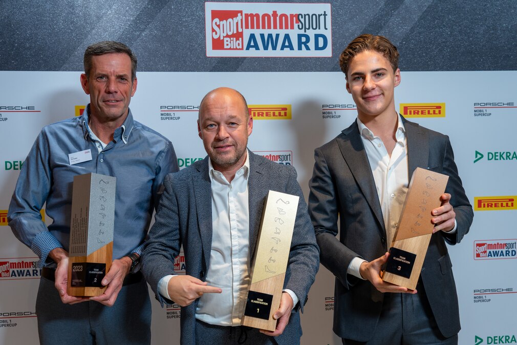 Preisverleihung Porsche Mobil 1 Supercup 2023 - AUTO BILD