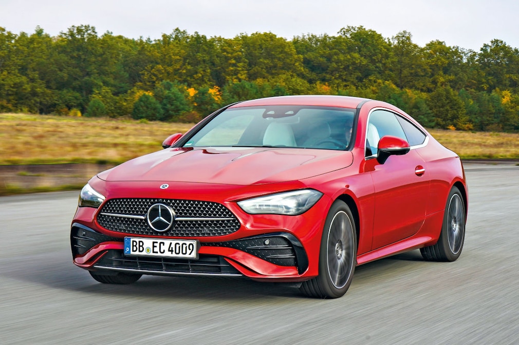 Mercedes CLE 300 4Matic: das neue Coupé im ersten Test - AUTO BILD