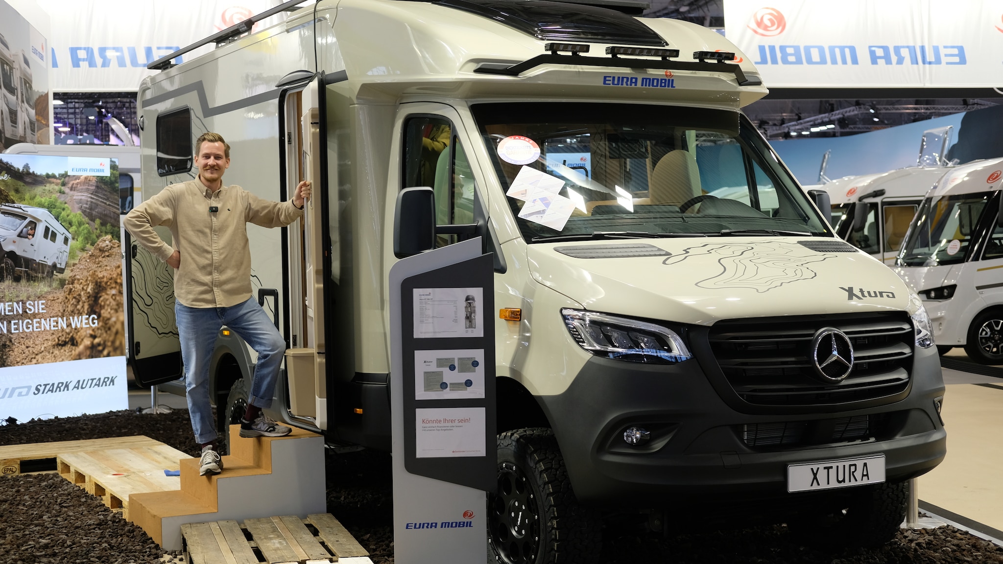 Eura zeigt auf der CMT den Offroad-Camper Xtura 686 EF - AUTO BILD