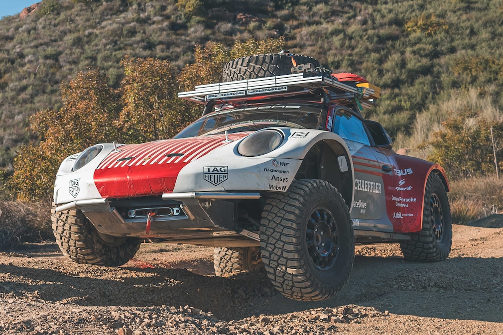 Porsche 911 "Edith": So fährt der extreme Gelände-Elfer - AUTO BILD