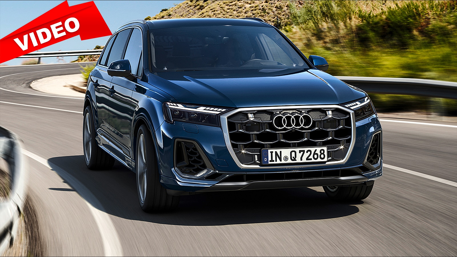 Audi Q7 (2024): Vorstellung - Facelift - Trailer - SUV - Luxus - AUTO BILD