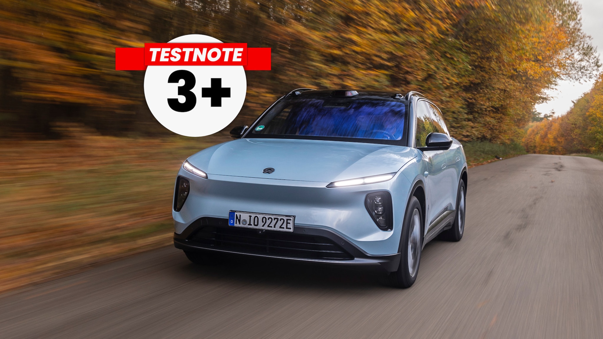 Nio EL6: chinesisches Mittelklasse-E-SUV im Test - AUTO BILD