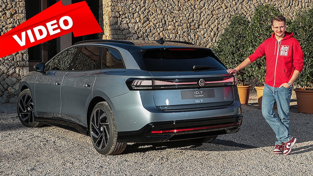VW ID.7 Tourer: Elektro-Kombi im ersten Test - AUTO BILD