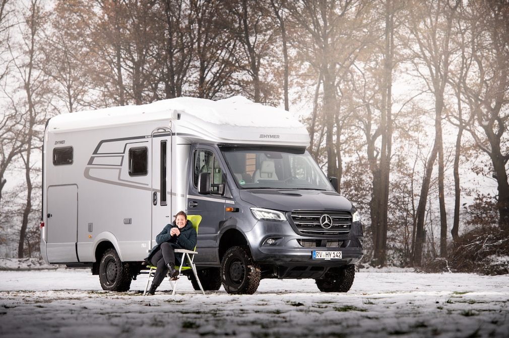 Hymer ML-T 580: Das Allrad-Fahrzeug im Wintercamping-Test - AUTO BILD