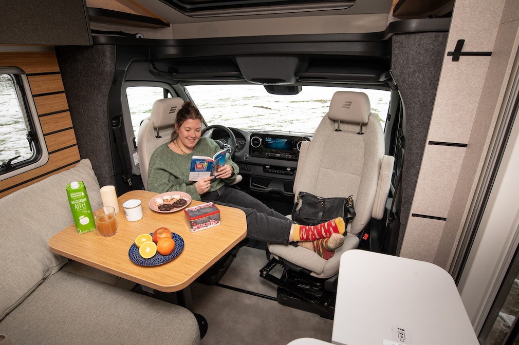 Hymer ML-T 580: Das Allrad-Fahrzeug im Wintercamping-Test - AUTO BILD