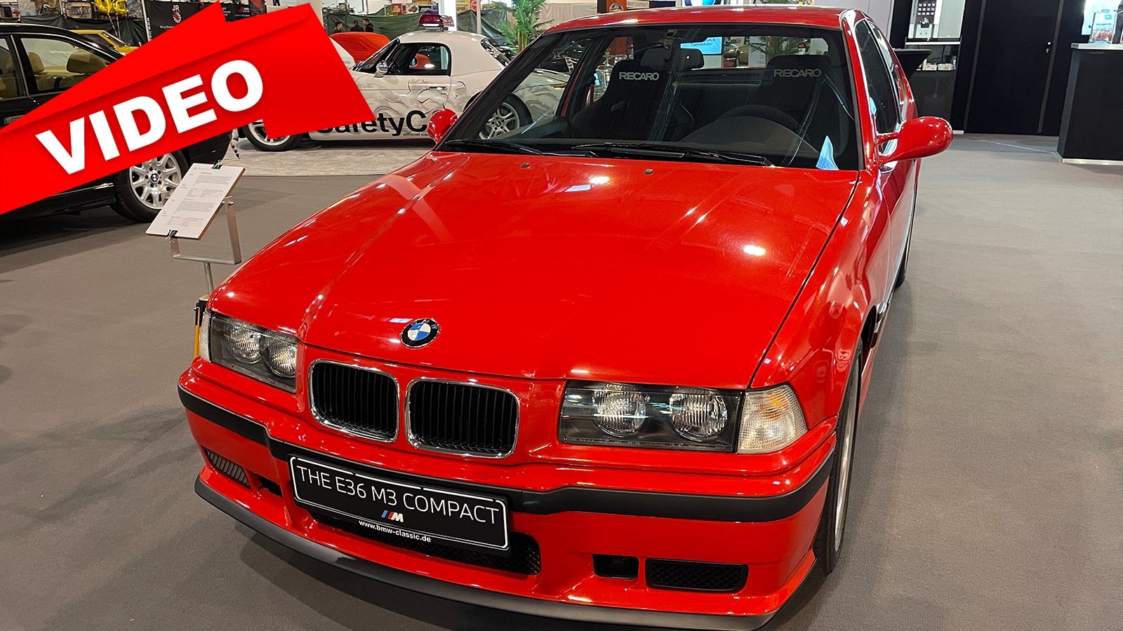 BMW M3 Compact (E36): Messe - Techno Classica - Youngtimer - AUTO BILD