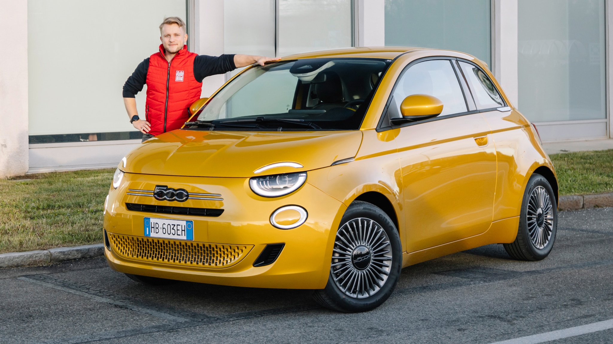 Luxus Fiat 500 Masse Bild