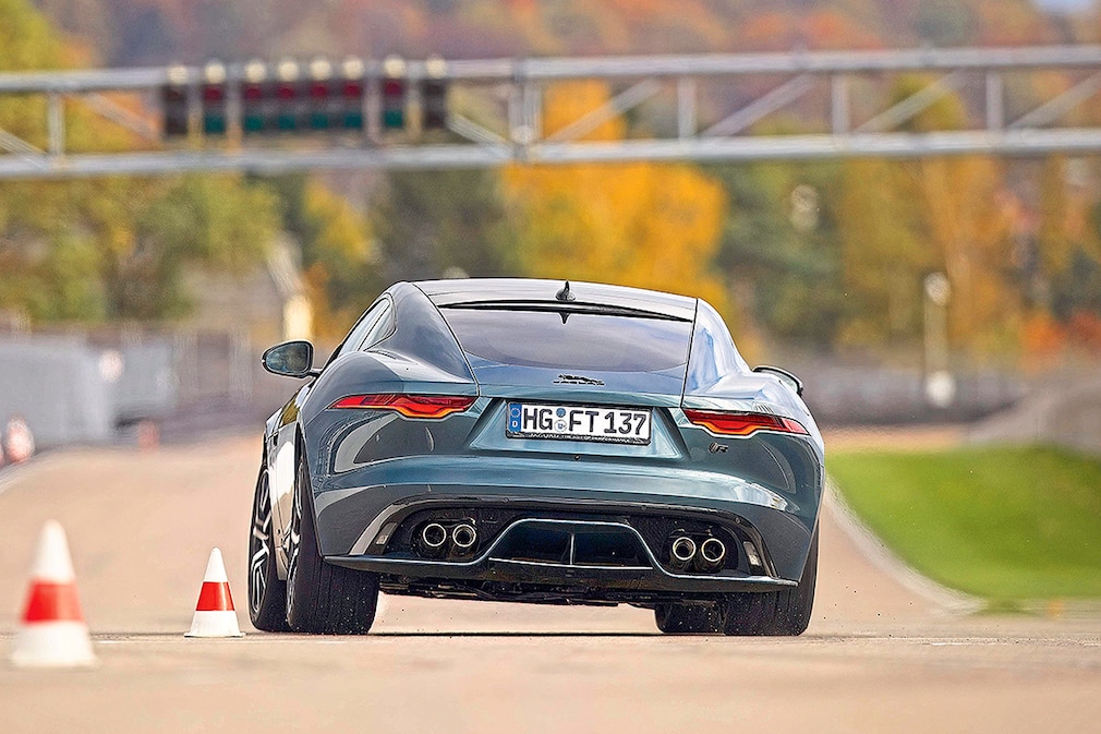 Der letzte Aufschrei: Der Jaguar F-Type R75 im Supertest - AUTO BILD