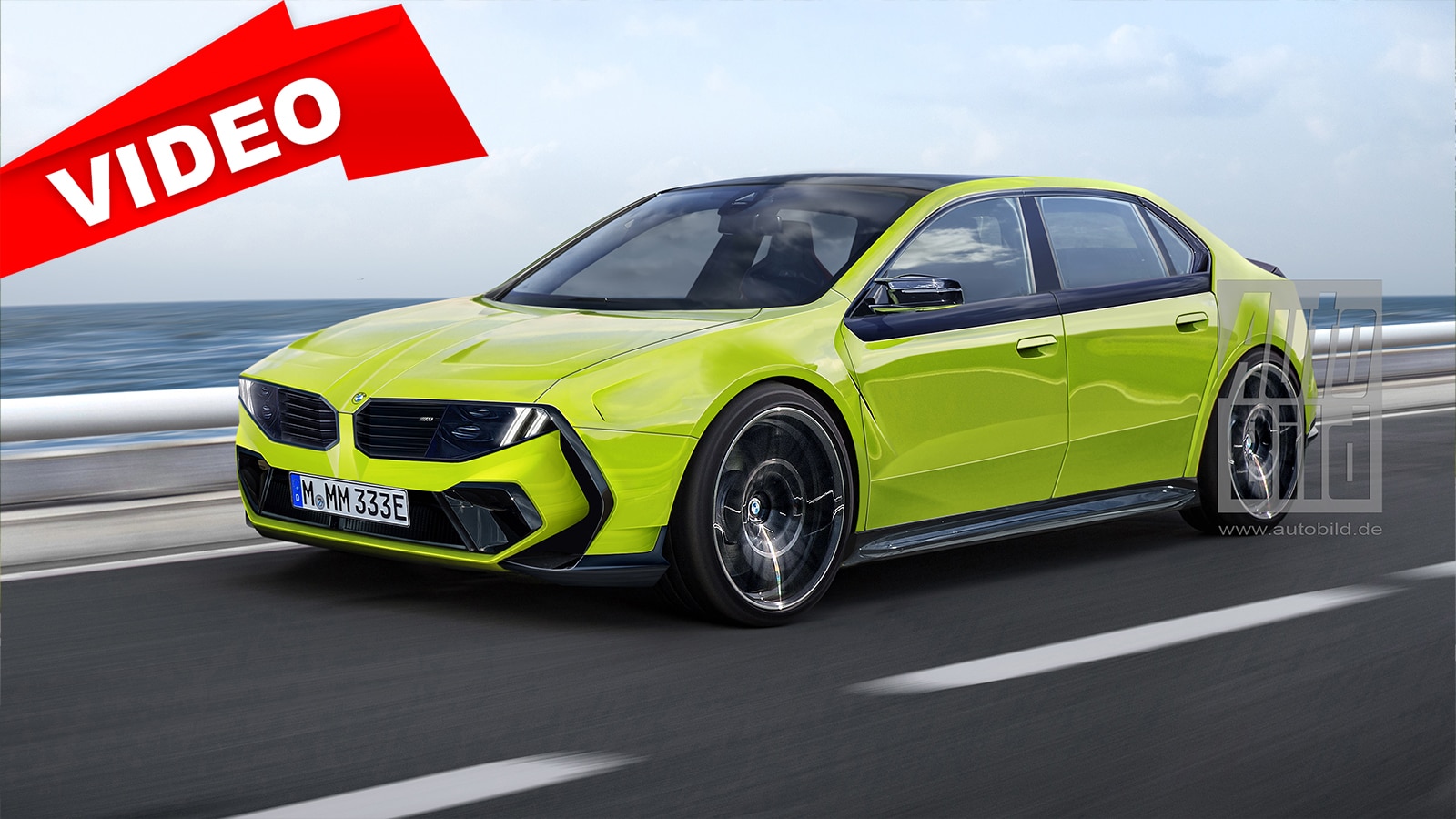 BMW i3M (2024): Illustration, PS, Elektroauto - AUTO BILD