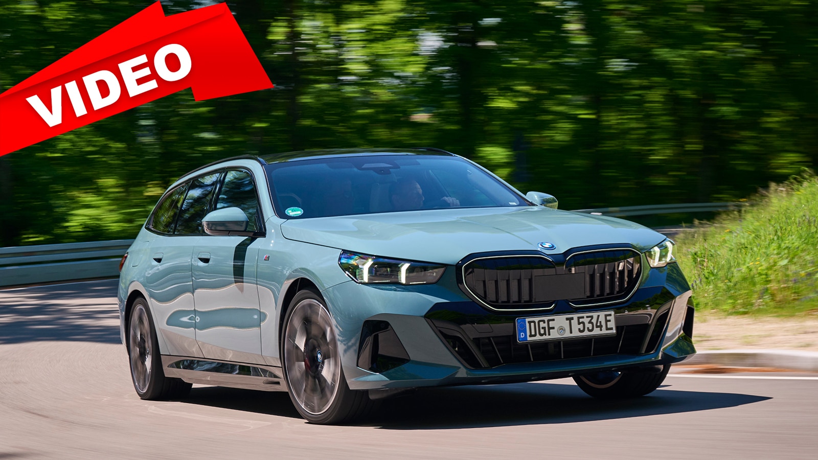 BMW i5 eDrive40 Touring: Fahrbericht - Elektro - Kombi - AUTO BILD