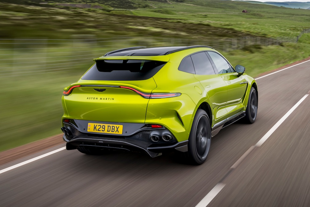 Aston Martin DBX 707: Facelift und modernes Multimedia-System - AUTO BILD