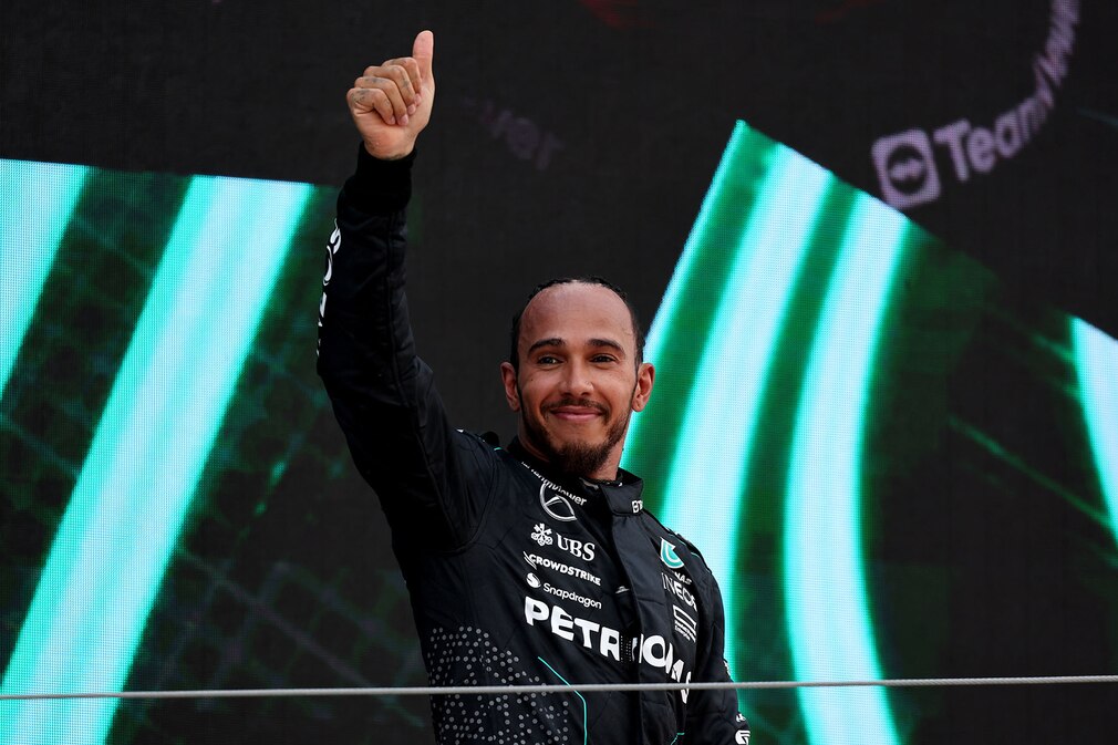 Formel 1: Hamilton-Podium - Mercedes macht Attacke auf die Spitze ...