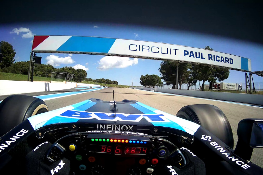 Formel 1 Alpine E20: F1 im Selbstversuch - AUTO BILD