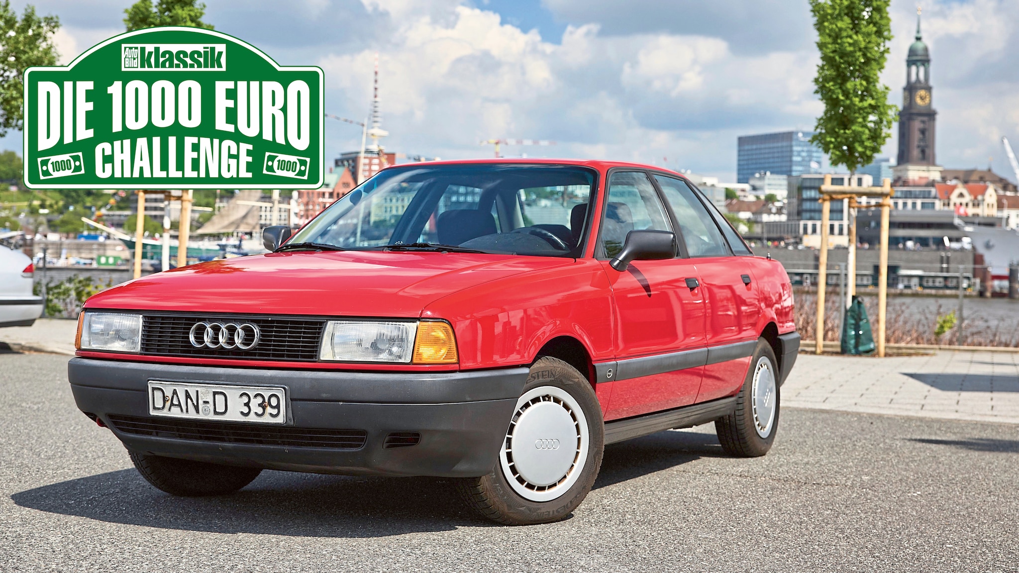 Wie schlägt sich der Audi 80 bei der 1000-Euro-Challenge? - AUTO BILD ...