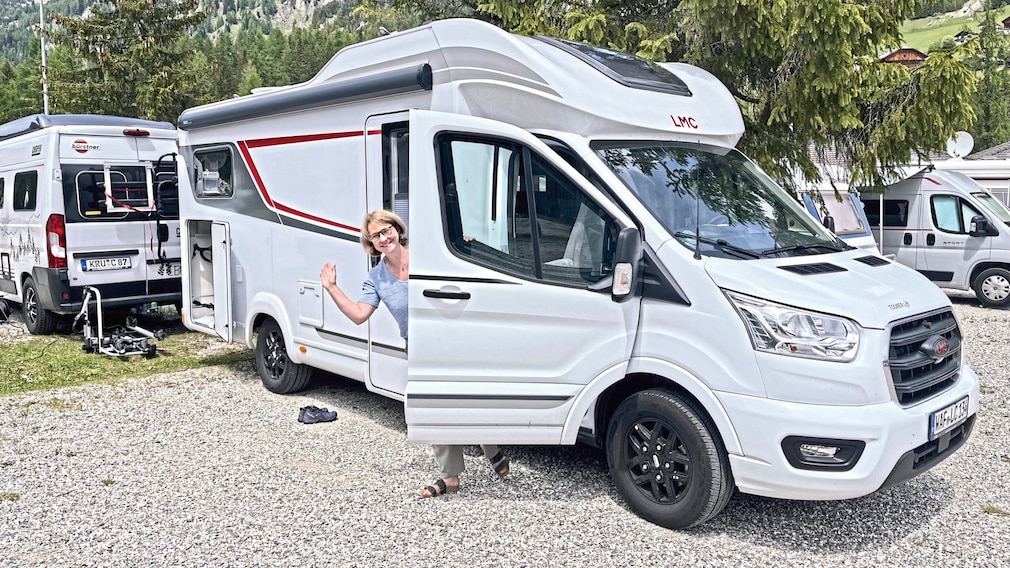 LMC Tourer Lift H 664 G - Wie schlägt sich der LMC in den Bergen ...