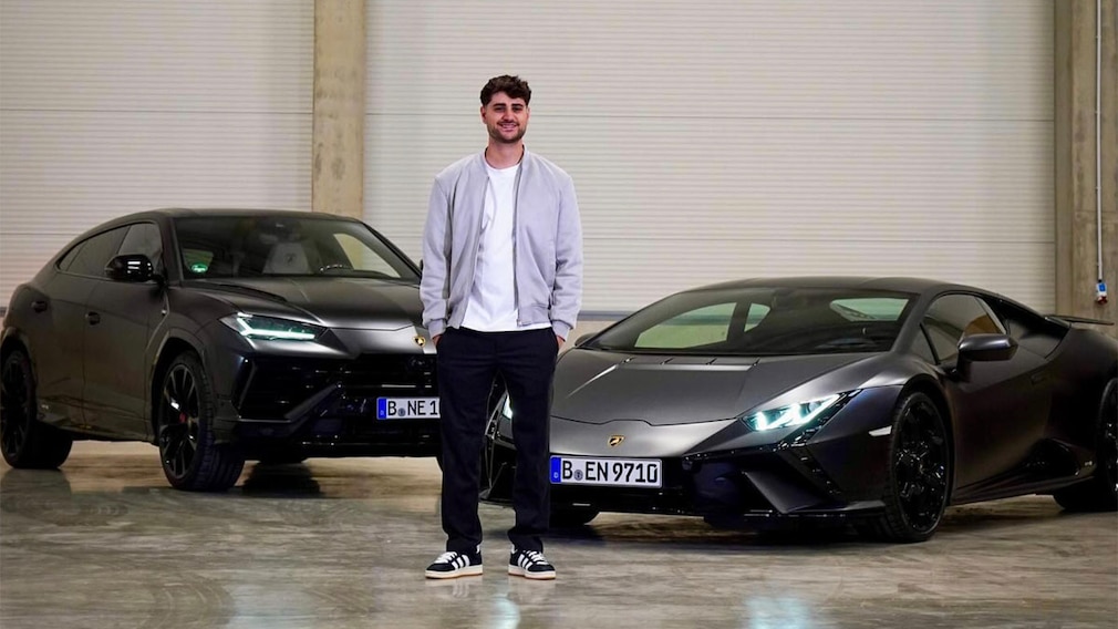 Elias Nerlich: nächster Lamborghini für den Star-Streamer - AUTO BILD Elias Nerlich: nächster Lamborghini für den Star-Streamer - AUTO BILD