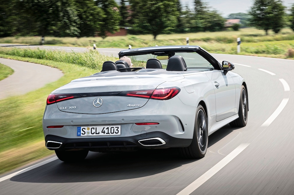 Mercedes CLE 300 Cabrio: reicht der Vierzylinder? - AUTO BILD
