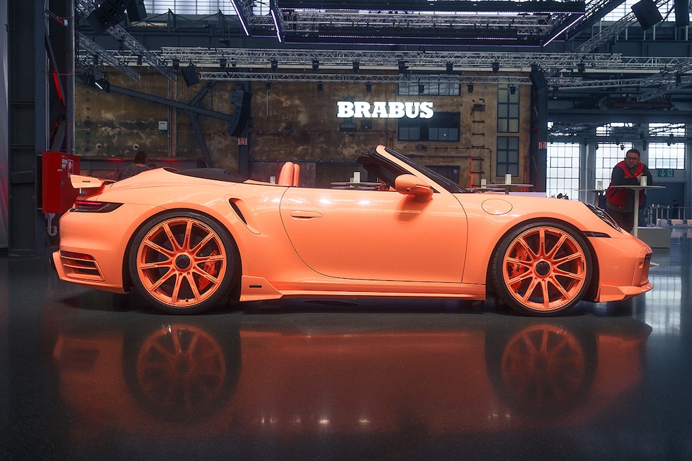 Brabus 900 Peetch: Porsche 911 Turbo S Cabrio - AUTO BILD