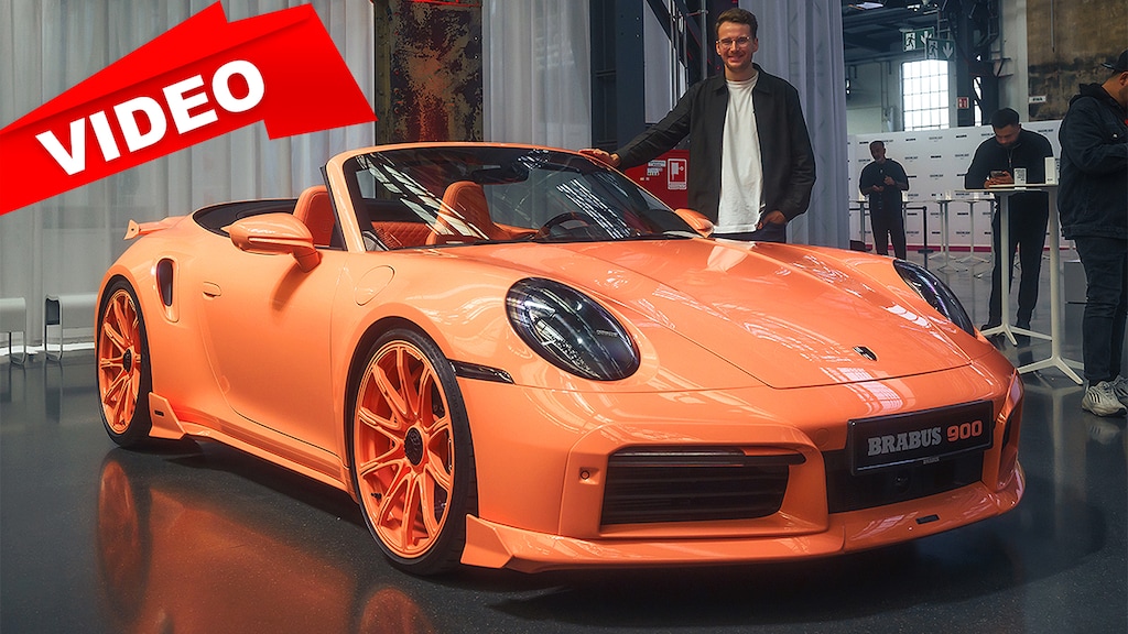 Brabus 900 Peetch: Porsche 911 Turbo S Cabrio - AUTO BILD