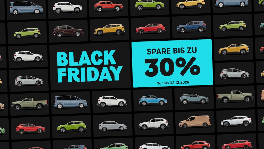 Black Friday bei carwow: Traumautos mit bis zu 30 Prozent Rabatt - AUTO BILD