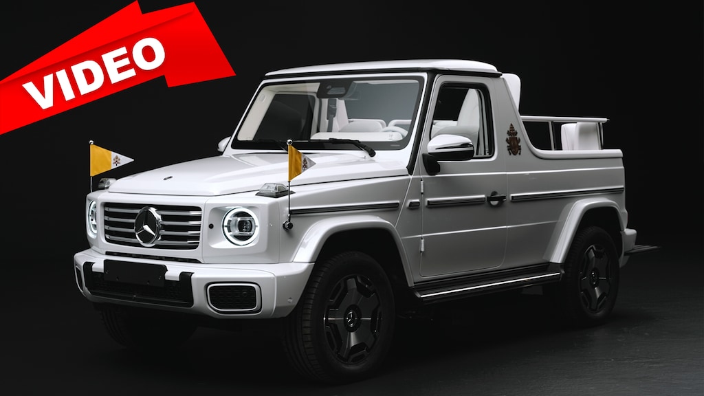 Papst fährt jetzt im Papa-E-Mobil - AUTO BILD