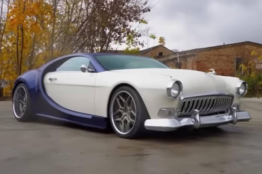 Kurioses Auto: Wolga verschmilzt mit Bugatti Chiron! - AUTO BILD