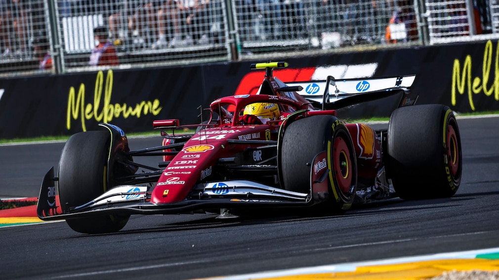 Formel 1: Hamiltons erstes Ferrari-Qualifying - AUTO BILD
