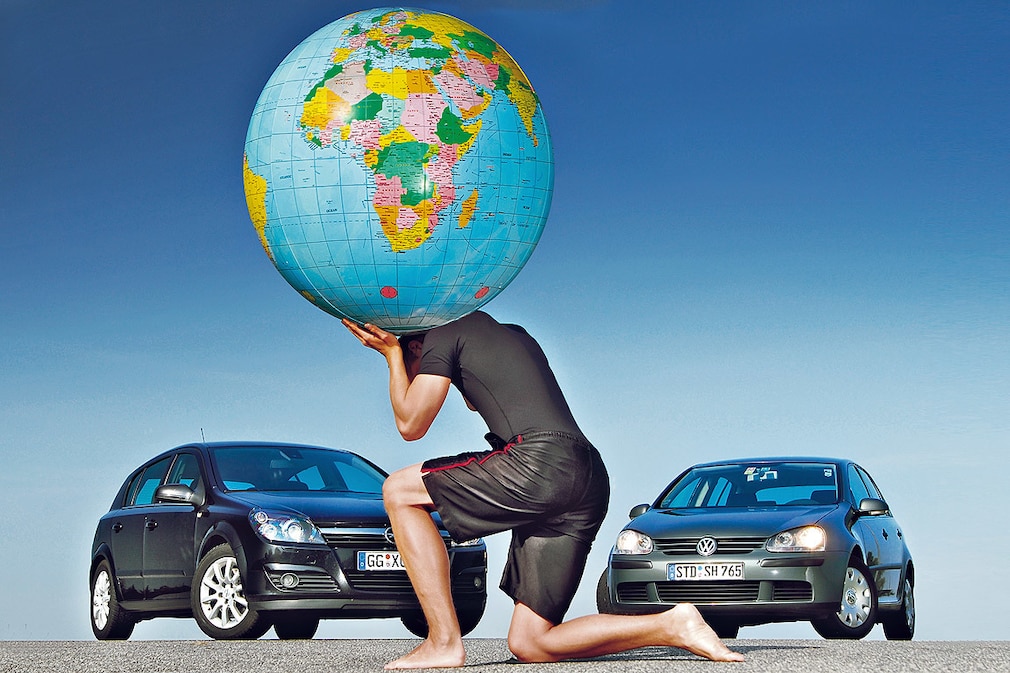 VW Golf und Opel Astra Dauertest - AUTO BILD VW Golf und Opel Astra Dauertest - AUTO BILD