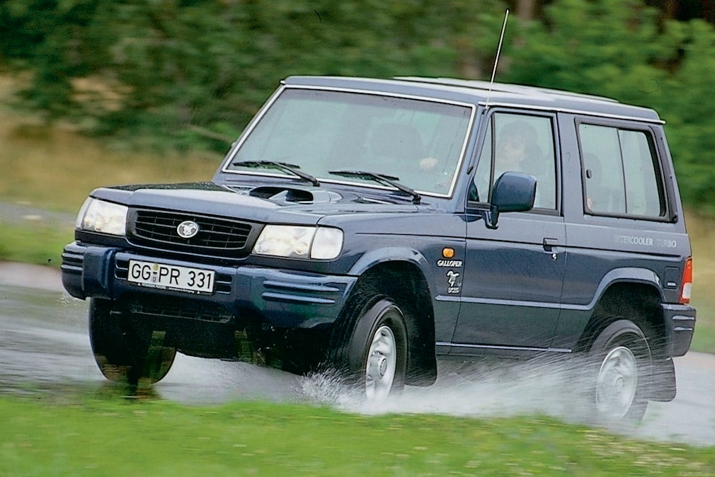 Galloper, der Mitsubishi-Geländewagen von Hyundai - AUTO BILD KLASSIK