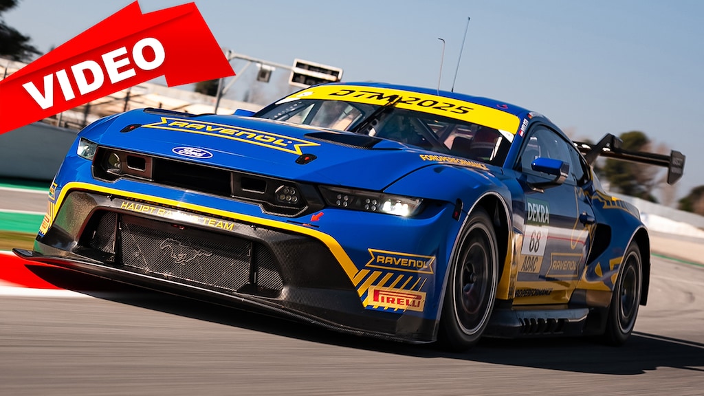 Ford Mustang GT3 in der DTM: Tracktest - AUTO BILD