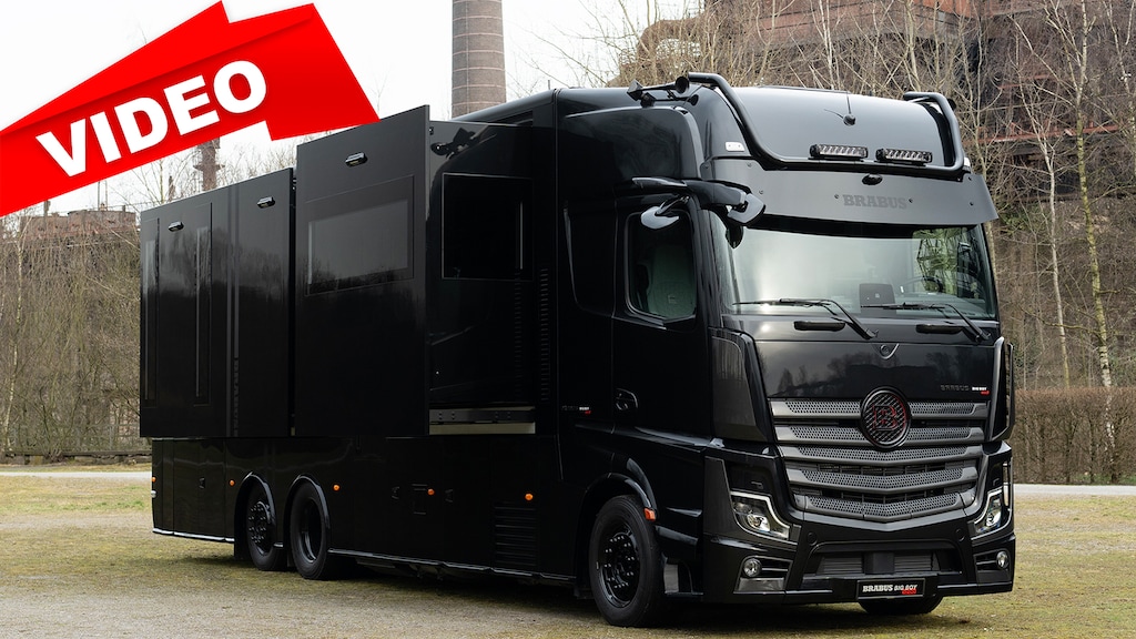 Video: Brabus Big Boy: getunter Actros - AUTO BILD
